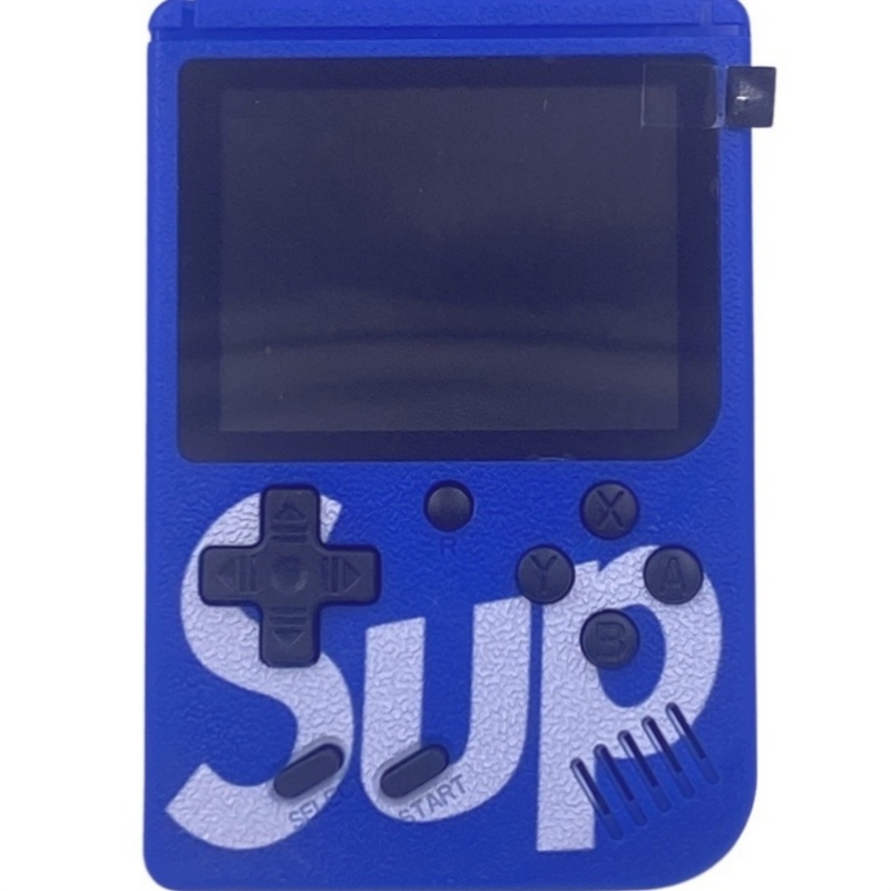 Mini Game Boy Portátil Sup Led 3'' com Controle - Azul | CB Acessórios